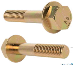 Medium-Strength Metric Class 8.8Steel Flanged Hex Head Screws | LILY ...