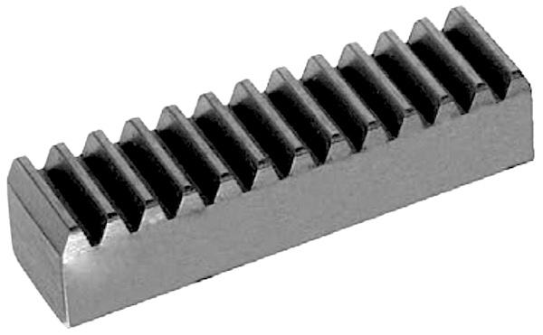 Metal Metric Rectangular Gear Racks - 20° Pressure Angle | LILY Bearing